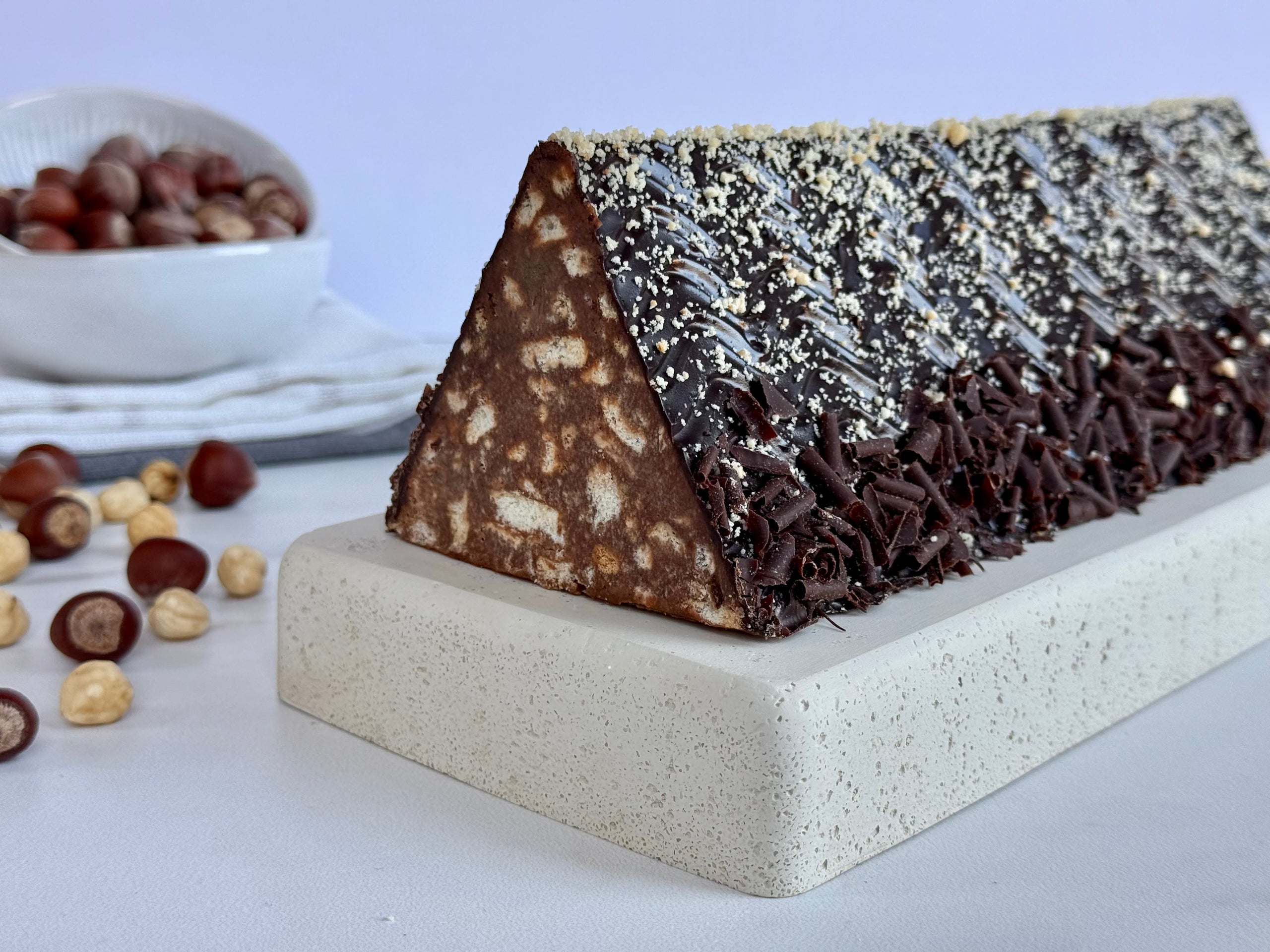 Hazelnut Cream Mosaic Cake | Mosaic Cakes